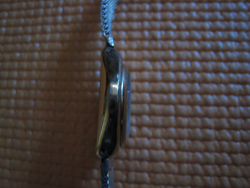 VINTAGE 1998 WOMEN'S GOLD PLATED SWATCH SWISS IRONY W/ MESH BRACELET ...