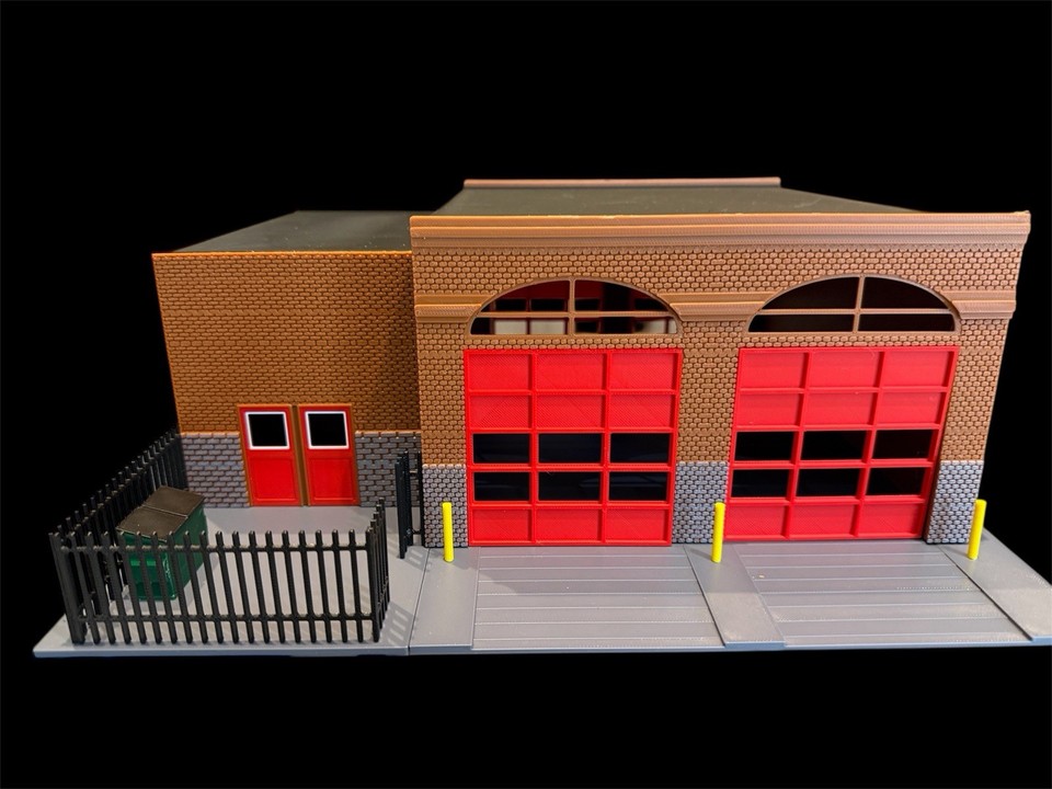 O Scale” Fire Station” | eBay