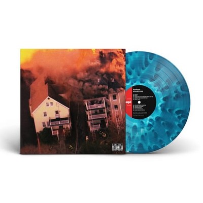Borirock House Fire Blue Marble Vinyl LP 058/100 Daupe! | eBay