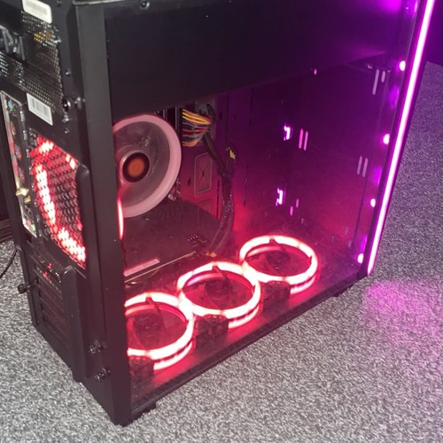 Custom Gaming PC Desktop Computer AMD Ryzen 5 3600 16GB RAM 500GB RTX ...