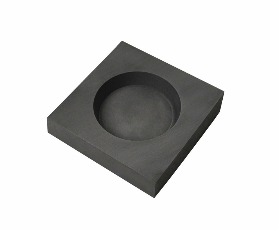 10 Oz Troy Round Silver Graphite Ingot Coin Mold Melting Casting ...