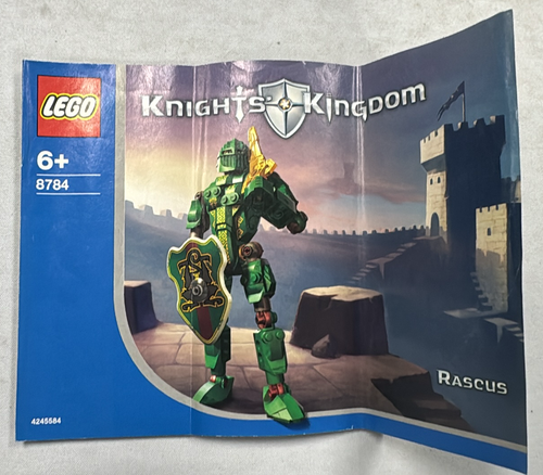 Instruction Book Only For LEGO KNIGHTS' KINGDOM Rascus 8784 (B71) | eBay