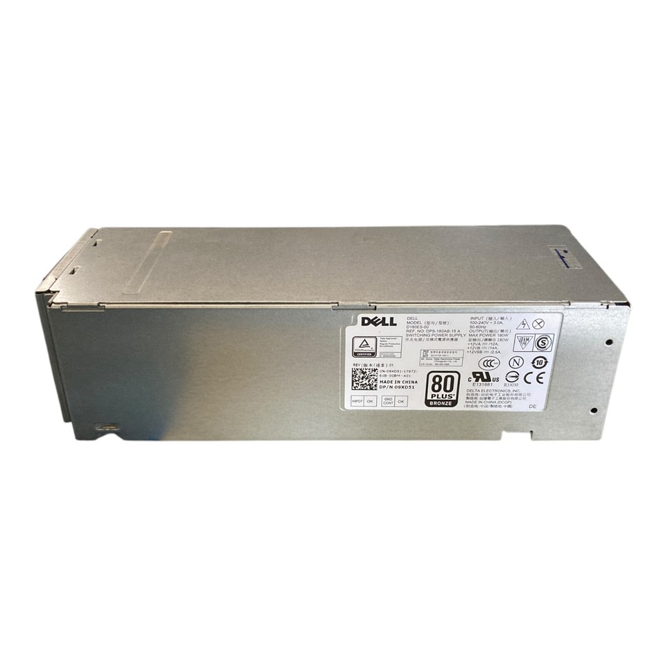 Dell 09XD51 180W Switching Power Supply D180ES-00 for Servers – Fully ...