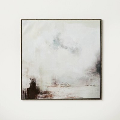 Thresholded Studio McGee Minimalist Wall Art Canvas Abstract 30"x30" | eBay