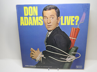 Don Adams Live! LP (1967) UAL 3604 "Get Smart" - EX/EX | eBay