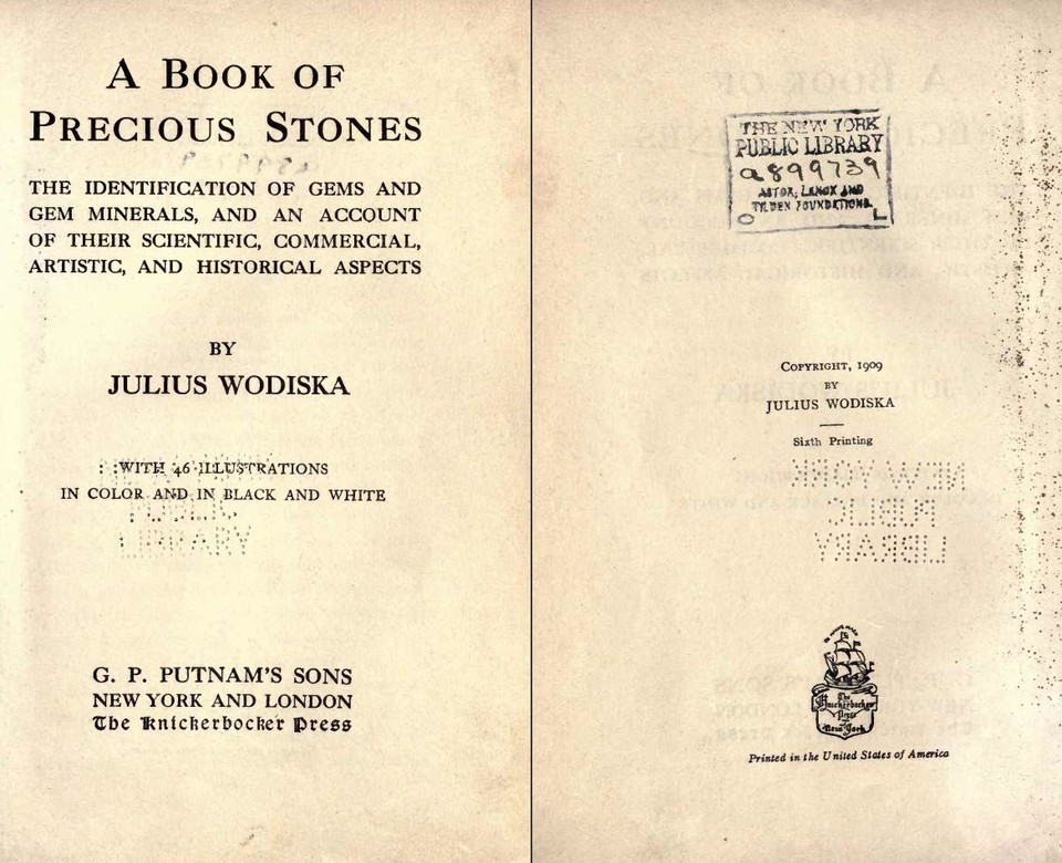 205 BOOKS - Jewelry - Gemstones Brooch Artisan Filigree Carat Heirlooms ...