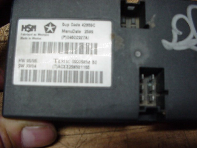 2005-2010 Chrysler 300 C Dodge Jeep Heated Seat Control 04602327AJ | eBay