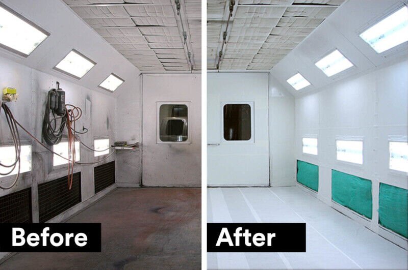 3M 36852 White Dirt Trap Protection Material 711.2mm x 91.44m Paint ...