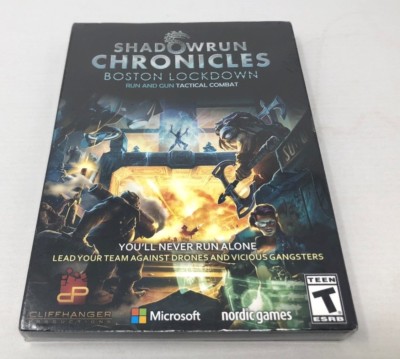 Shadowrun Chronicles: Boston Lockdown PC - BRAND NEW / SEALED - 755142726256| eBay