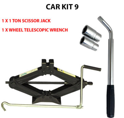 Car Scissor Jack Replacement 1 Ton Jack And Extend Wheel Brace Tyre ...
