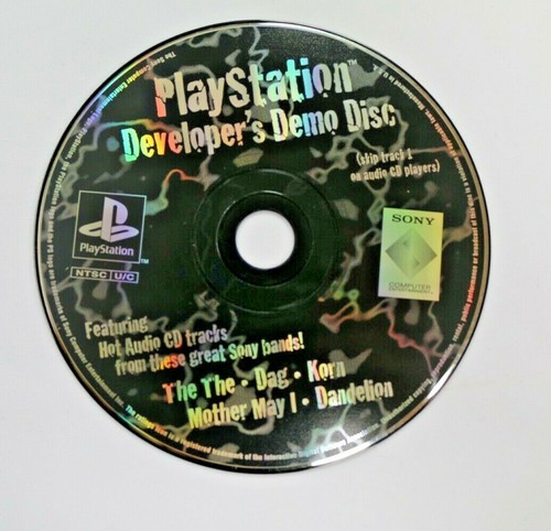 Sony Playstation Developer's Demo Disc PS1 PSX 1995 Disc Only Korn ...