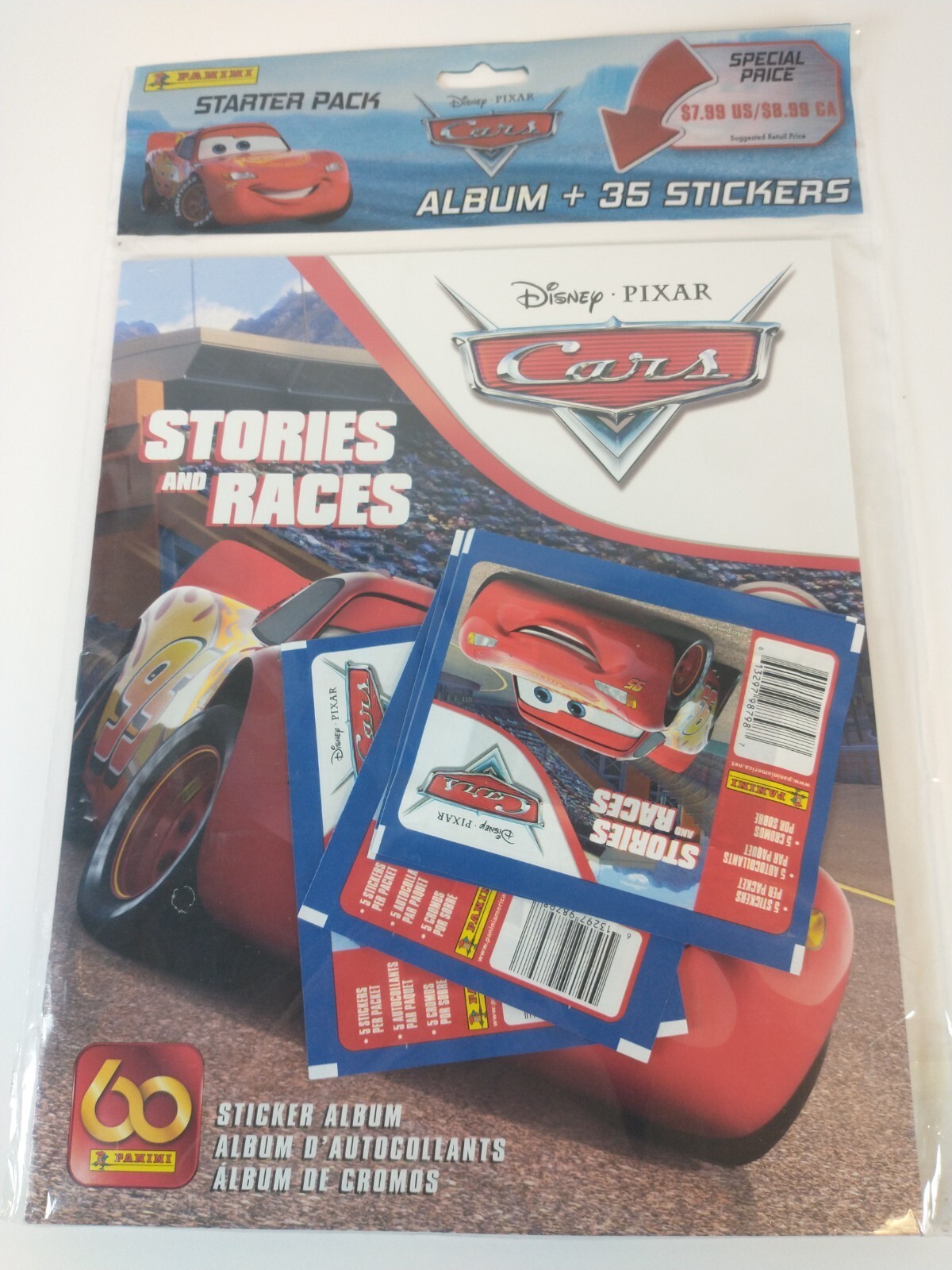 Panini Disney Pixar Cars Sticker Album & 35 Stickers New Album | eBay