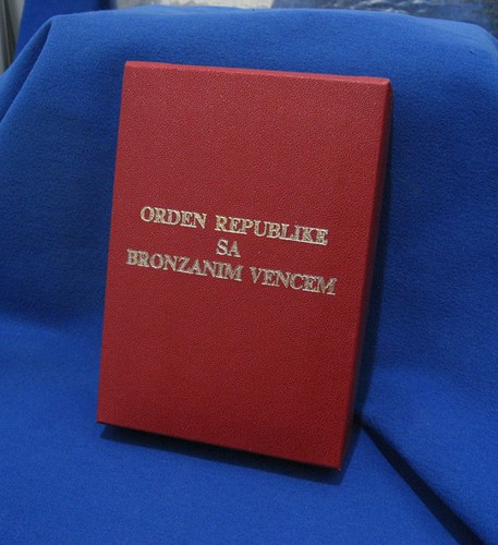YUGOSLAVIA SERBIA JNA ARMY ORDER REPUBLIC BRONZE WREATH EMPTY BOX | eBay