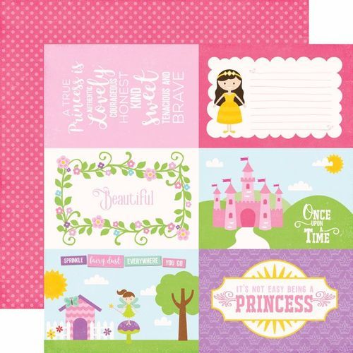 ECHO PARK "PERFECT PRINCESS" 12X12 PAPER KIT GIRL PRINCESS SCRAPJACK'S ...