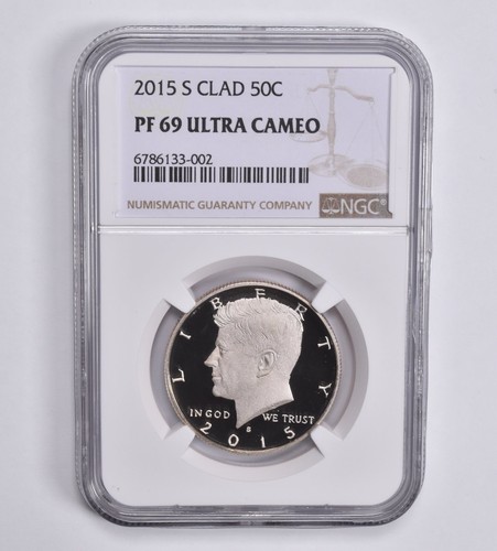 PF69 UCam 2015-S CLAD Kennedy Half Dollar 50c NGC Brown Lbl *5782 | eBay