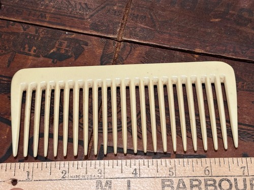 Huge celluloid Bakelite hair comb 3 by 6.75” antique c.1910 | eBay