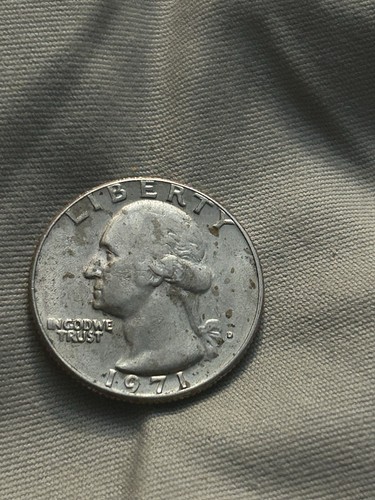 1971-D Washington Quarter Filled Mint Mark Coin Error | eBay