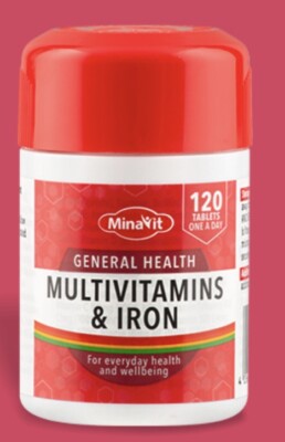 Minavit multivitamins & iron | eBay UK