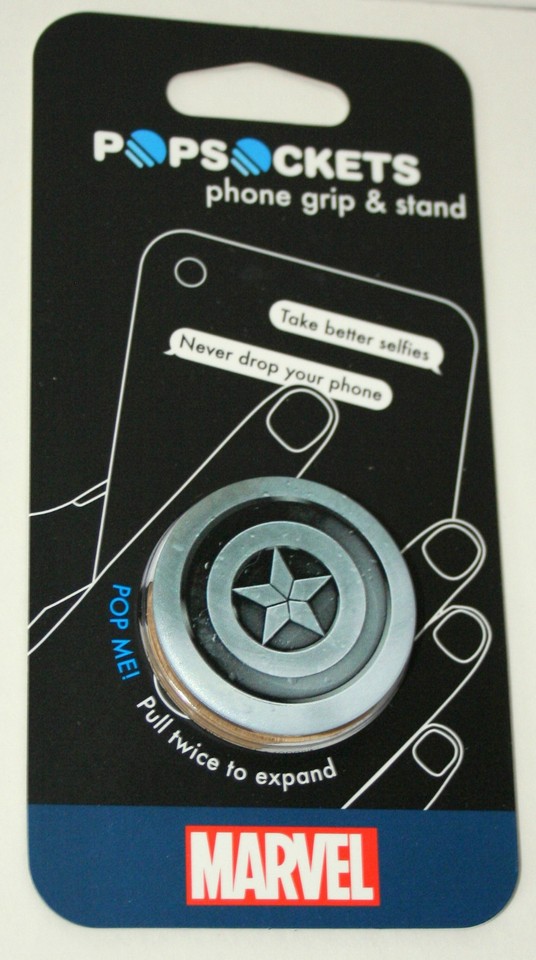 Marvel Comics Captain America Cell Phone Tablet Grip & Device New NOS ...