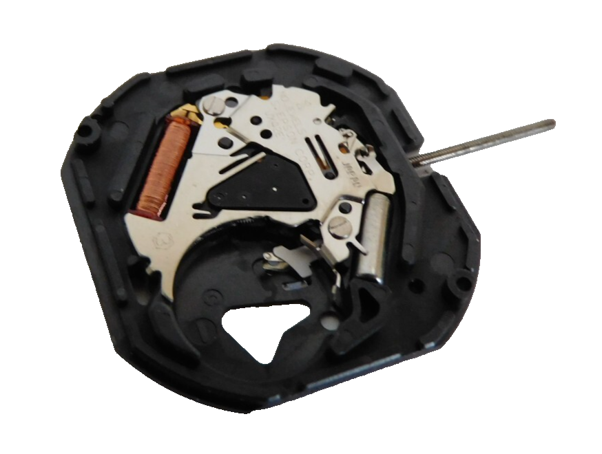 PULSAR VX 42 MOVEMENT QUARTZ DATE FOR PARTS or REPAIR USED. NOT RUNNING ...