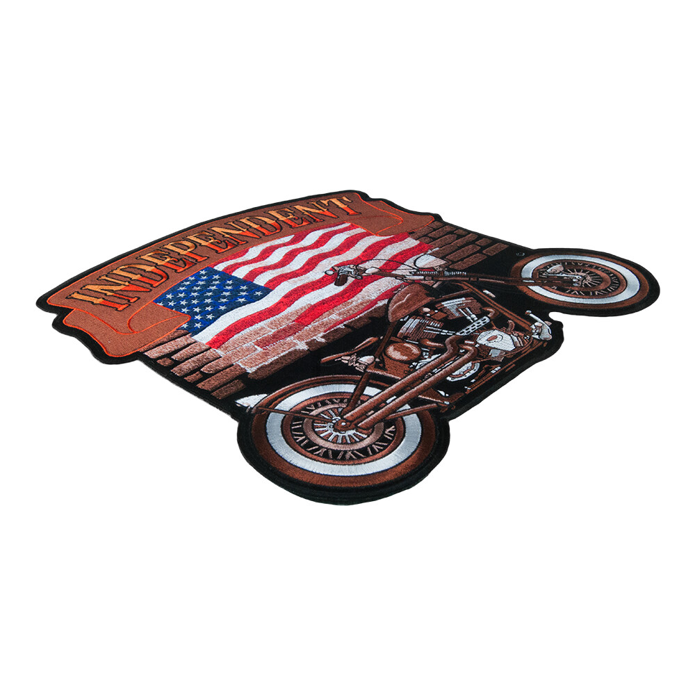 American Independent Vintage Ride Patch, Patriotic Back Patches | eBay