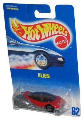 Hot Wheels Alien Red (1991) Mattel Die-Cast Metal Toy Car #62 | eBay