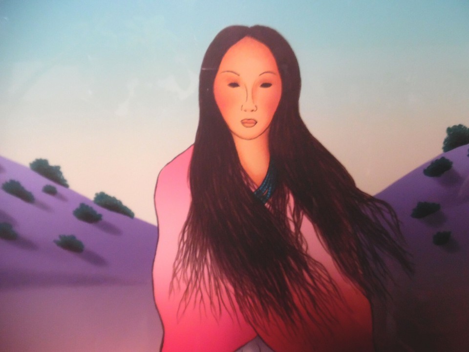 RC Gorman-"Luna"-An Original Ltd Edition Lithograph-Signed & Numbered ...