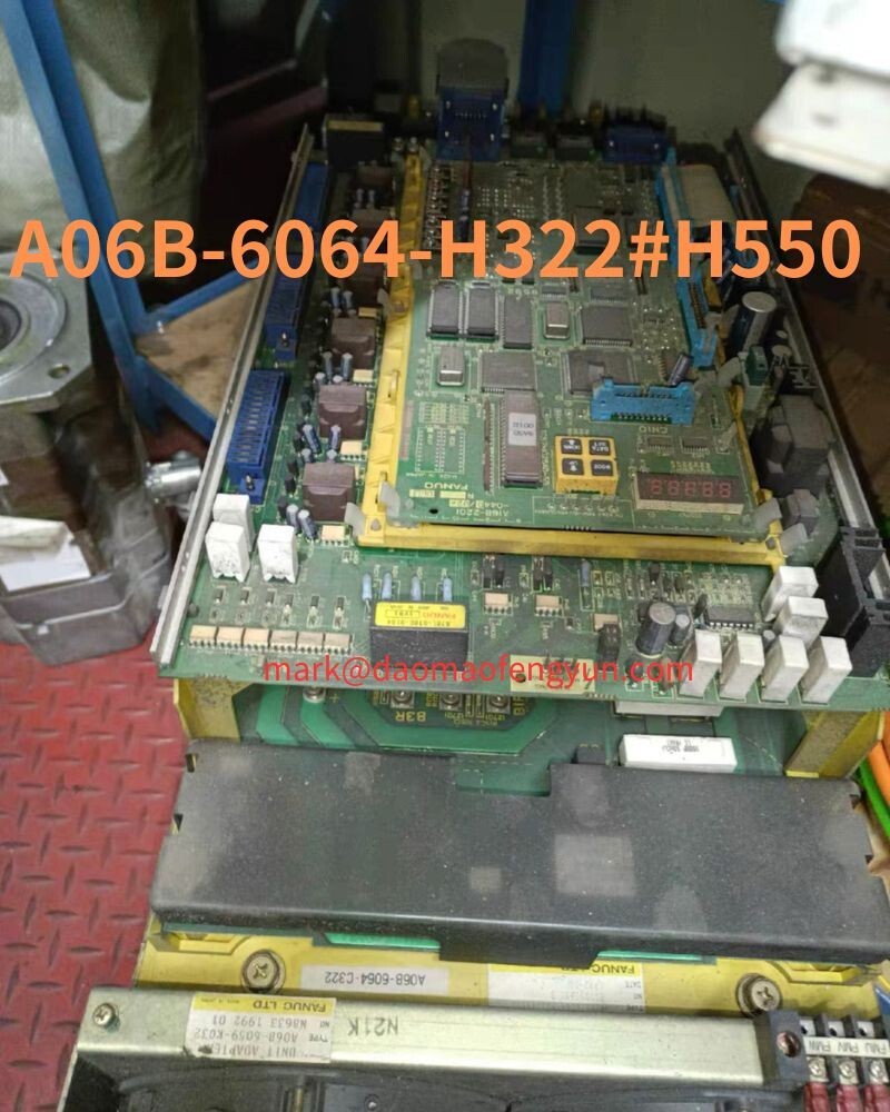 A06B-6064-H322#H550 Used Servo drive test ok fast shipping DHL / FEDEX ...