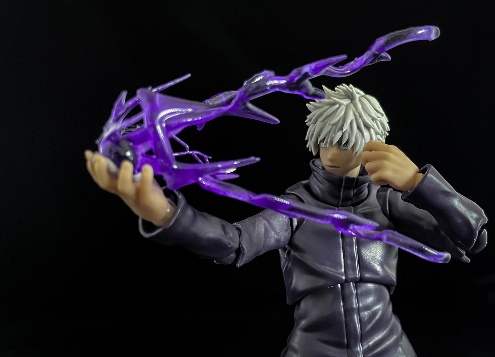 SH Figuarts Jujutsu Kaisen Gojo Satoru Hollow Purple Charge Effect ...