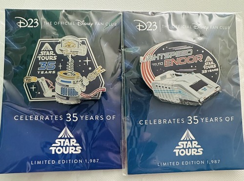 Star Wars Star Tours 35th Anniversary Captain RX-24 Droid & Lightspeed ...