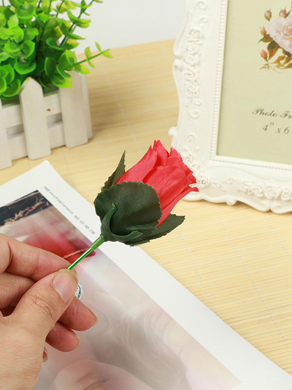 Torch to Rose Fire Magic Trick Flame Appearing Flower 2024 KJ | eBay
