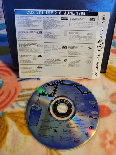 CDX VOLUME 216 June 1999 COUNTRY MUSIC PROMO Cd | eBay