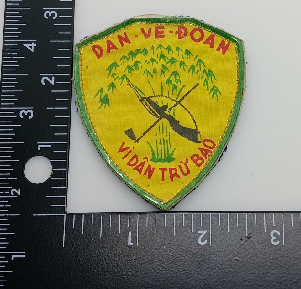 South Vietnam Self Defense Force Patch Early Vietnam War | eBay