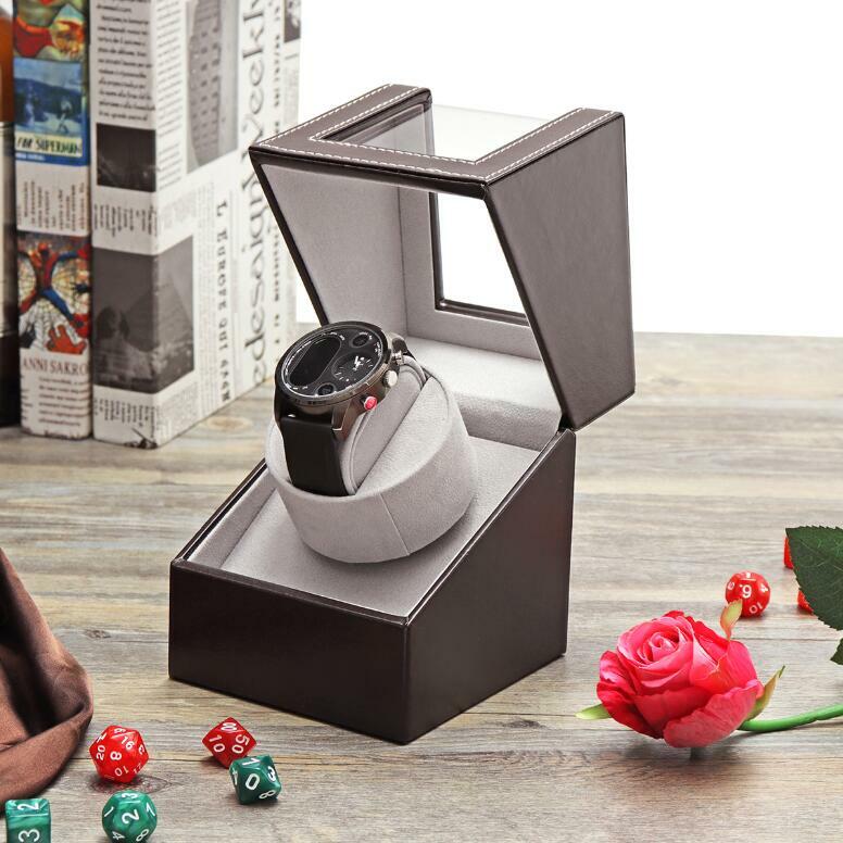Automatic Rotation Watch Winder Display Box Case Gift Storage Organizer ...