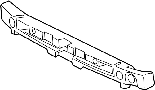 VW/Audi/Porsche 5GM807248C Bumper Impact Absorber | eBay