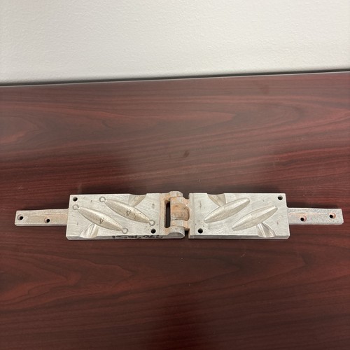 CUSTOM CNC Do-It Molds In-Line Sinker Mold 4 Oz. | eBay