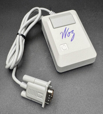 Steve Woz Wozniak SIGNED Apple II Computer Bus Mouse PSA/DNA ...