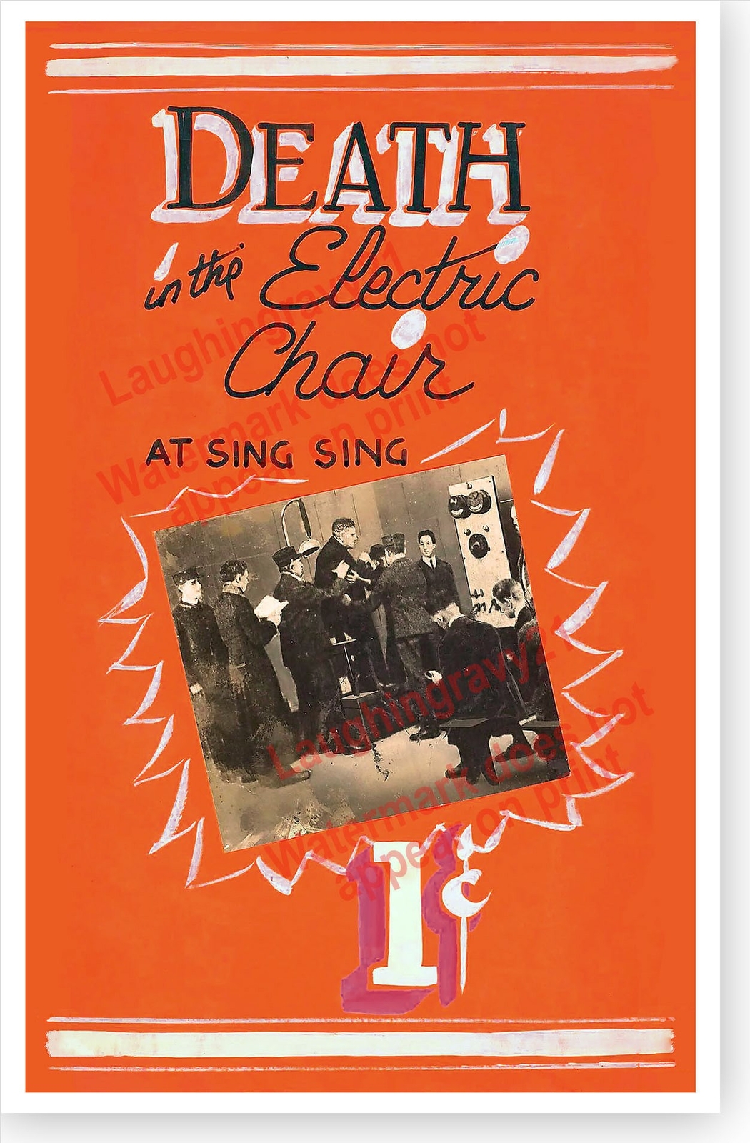 Death At Sing Sing Penny Arcade Mutoscope Movie Marquee Poster | eBay