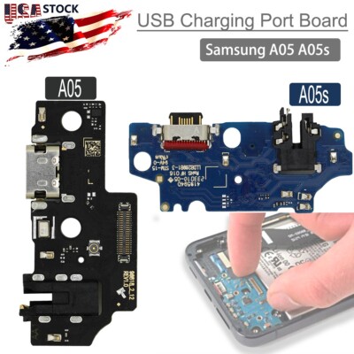 For Samsung Galaxy A05 A05s USB Charging Port Board Dock Connector ...