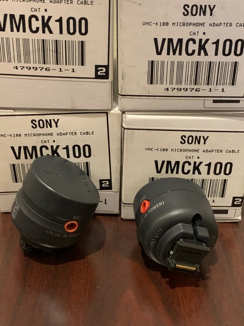 Sony VMC-K100 Microphone Adapter VMCK100 Camcorder Hot Shoe Adapter for ...