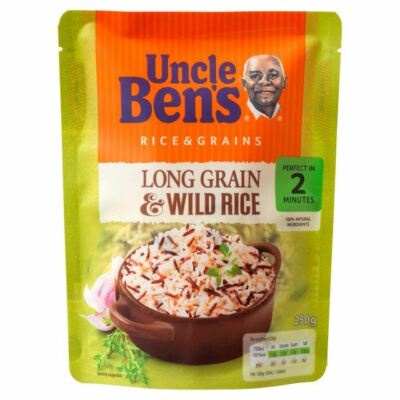 Uncle Bens Microwave Rice Long Grain & Wild - 250g (0.55lbs) | eBay