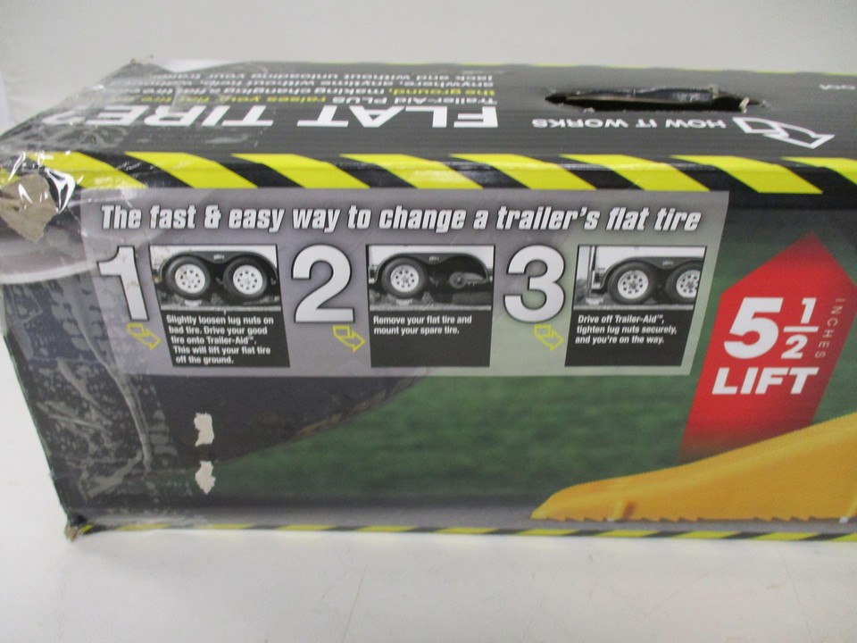 CAMCO TRAILER AID PLUS TANDEM RAMP YELLOW RV CAMPER | eBay