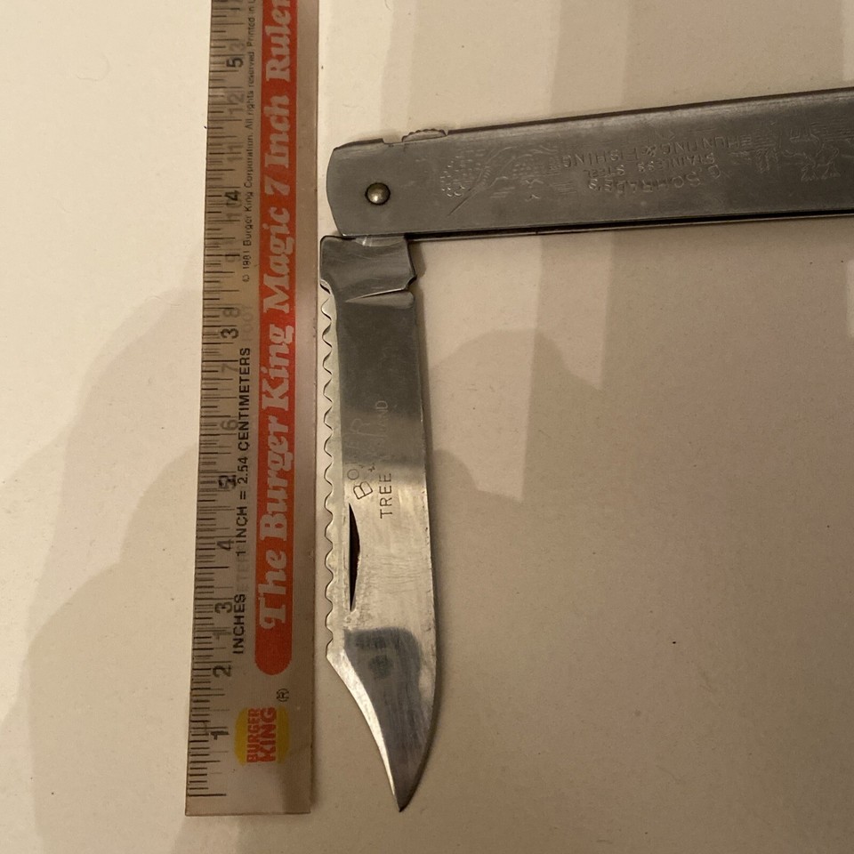 George Schrade USA Stainless G. Schrade's Hunting & Fishing Pocket Knife | eBay