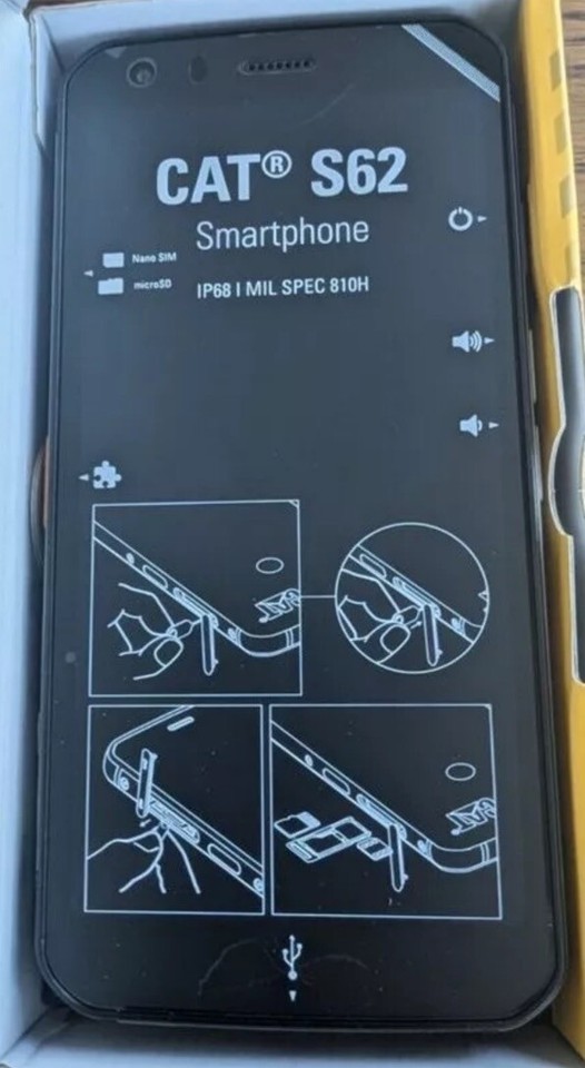 CAT S62 - 128 GB - Black (T-Mobile) | eBay