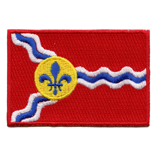Ville De Saint Louis Drapeau Brodé Patch à Repasser | eBay