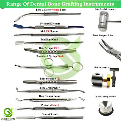 Bone Grafting Instruments Range Dental Implant Graft Syringe Collector ...