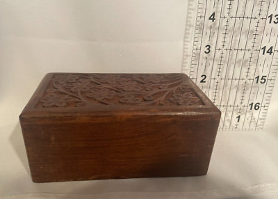 NEW Wood Pet Cremation Urn or Trinket Box 5x3x2" | eBay