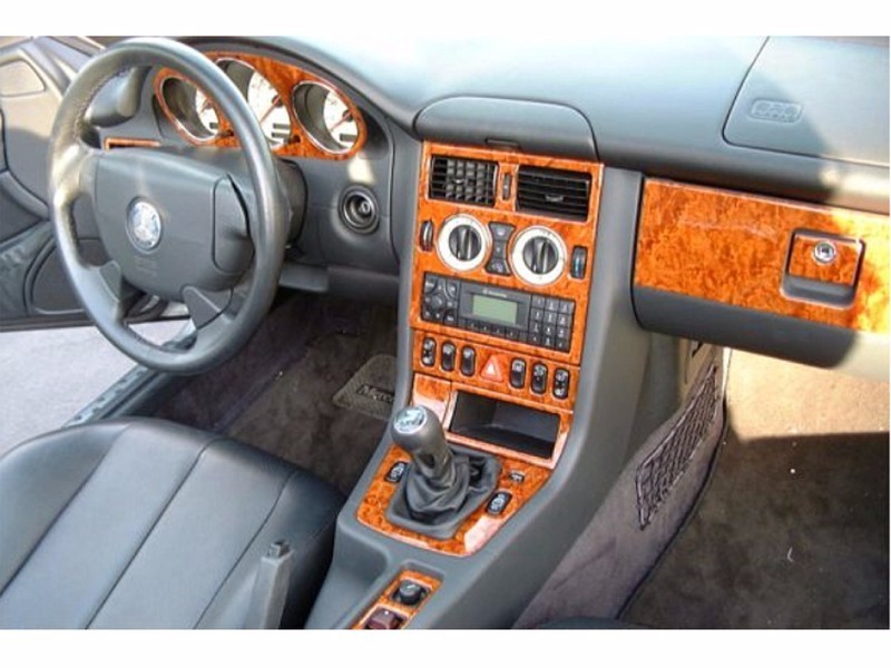 MERCEDES BENZ SLK 1998 1999 2000 2001 2002 2003 2004 INTERIOR WOOD DASH ...