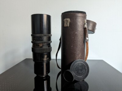 Tair-3 4.5/300a used lens with case | eBay