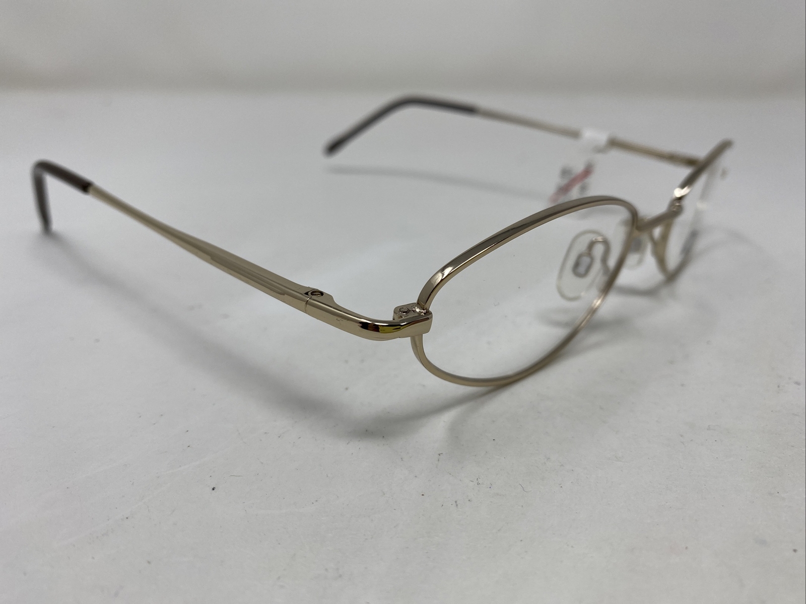 Modern DAZZLE GOLD 53-20-145 Gold Full Rim Metal Eyeglasses Frame 6115 ...